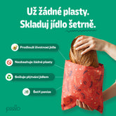 Peelo: Voskové ubrousky na potraviny ze Slovenska